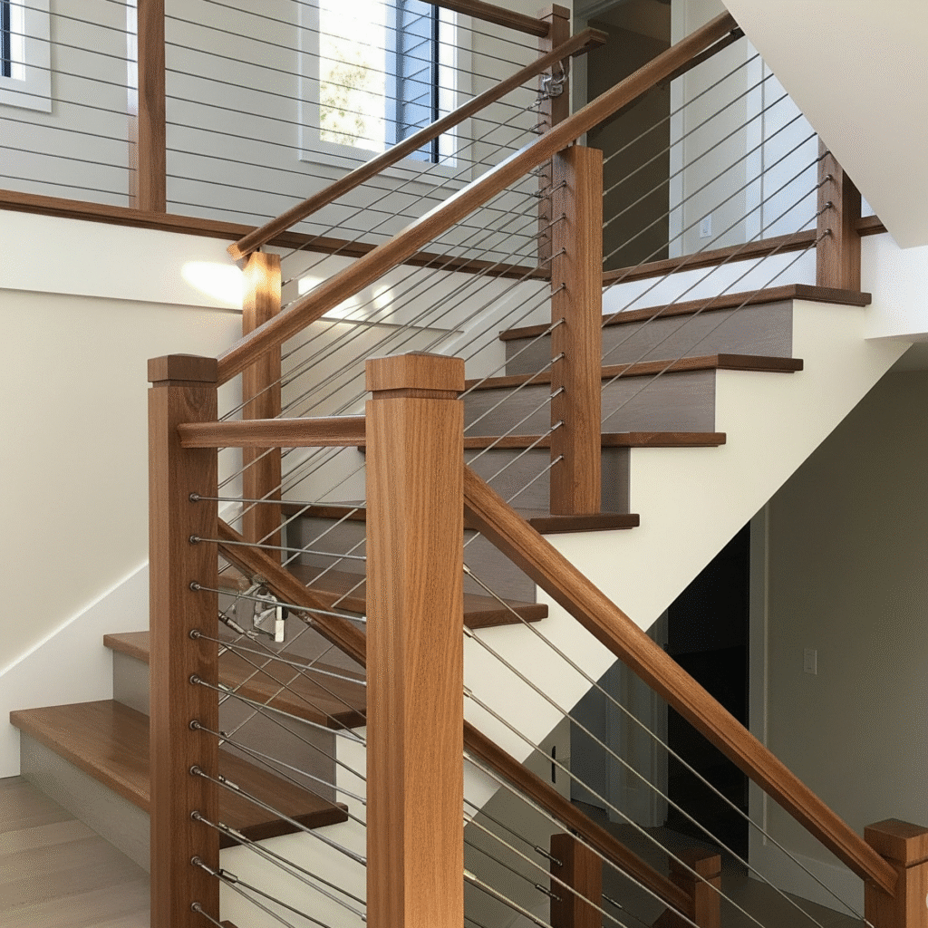 12+ Stair Handrail Ideas That’ll Make Your Staircase Pop