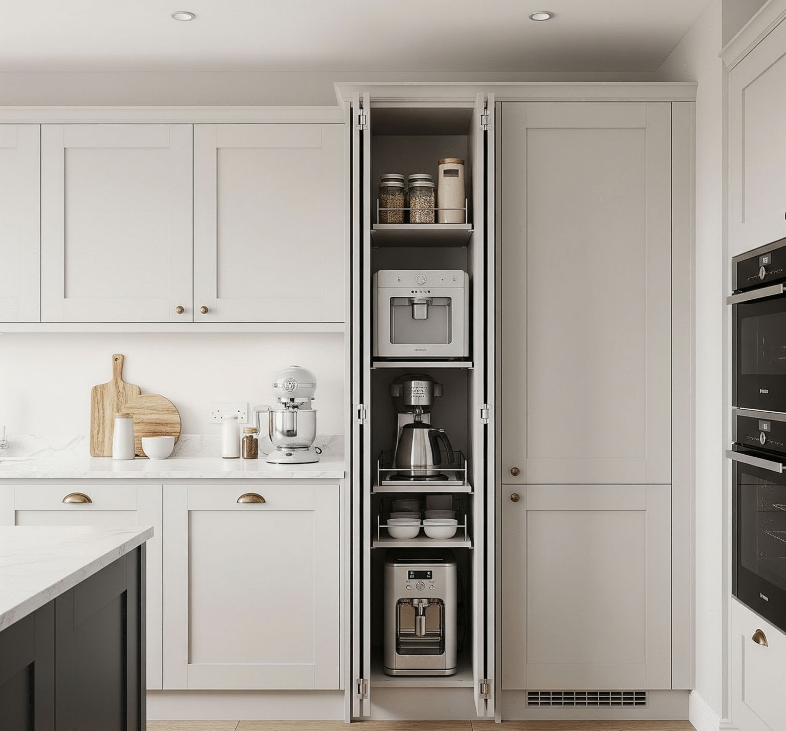 16 Appliance Garage Cabinet Ideas to Transform Your Kitchen